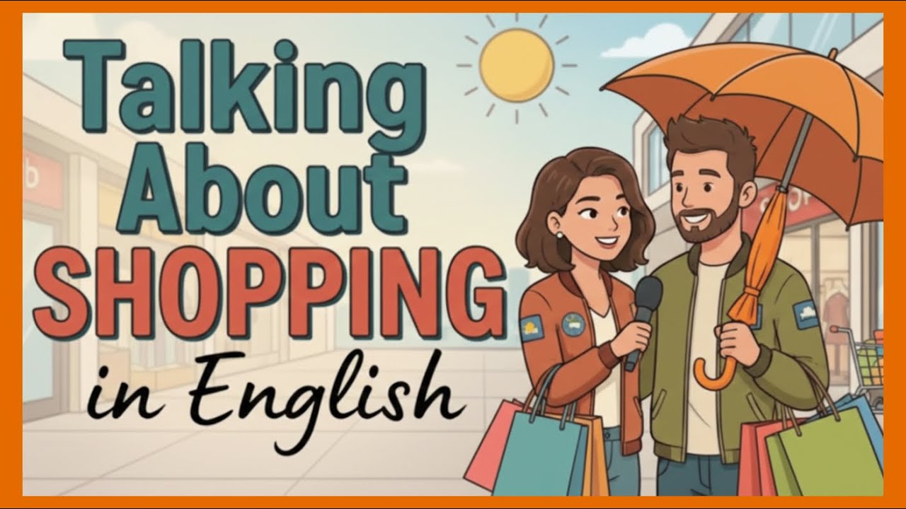 How to talk about Shopping in English | English Conversation Practice ...
