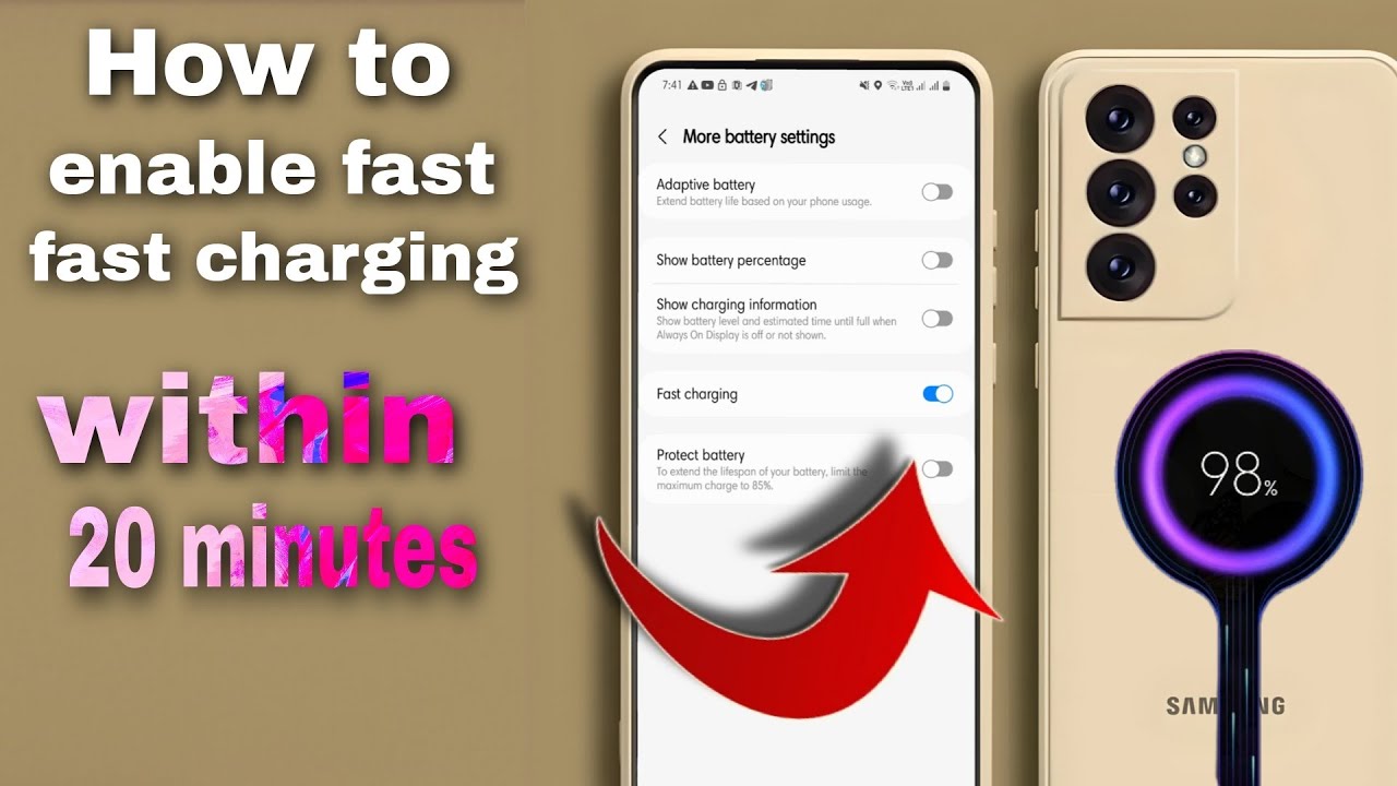 Supercharge Your Samsung: Fast Charging Tips Revealed - YouTube