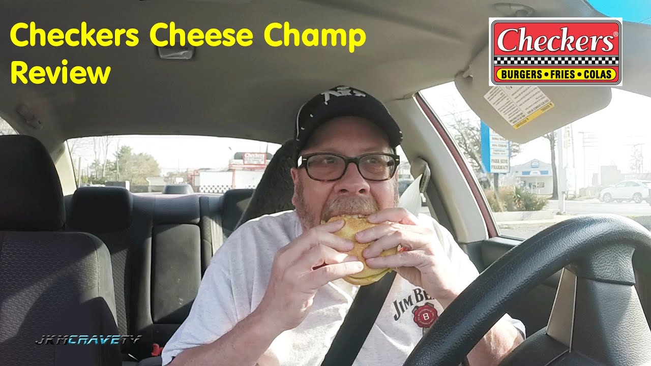 Checker's Cheese Champ Review #171 - YouTube