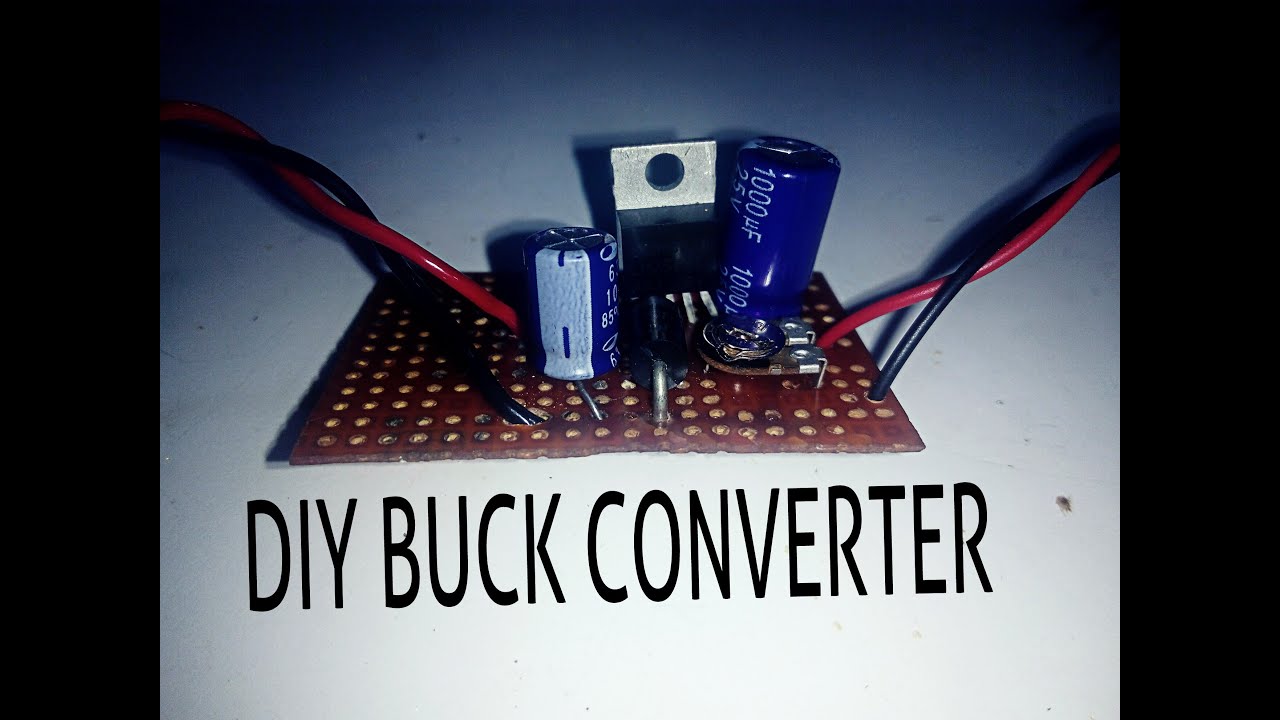 How to step down DC voltage efficiently - YouTube