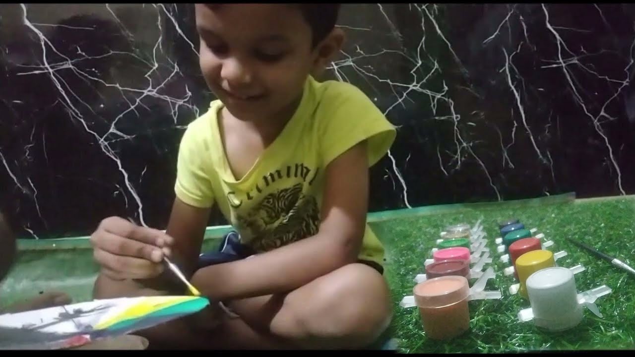 Water colour paint 🎨 | Play with Rehansh | Painting - YouTube
