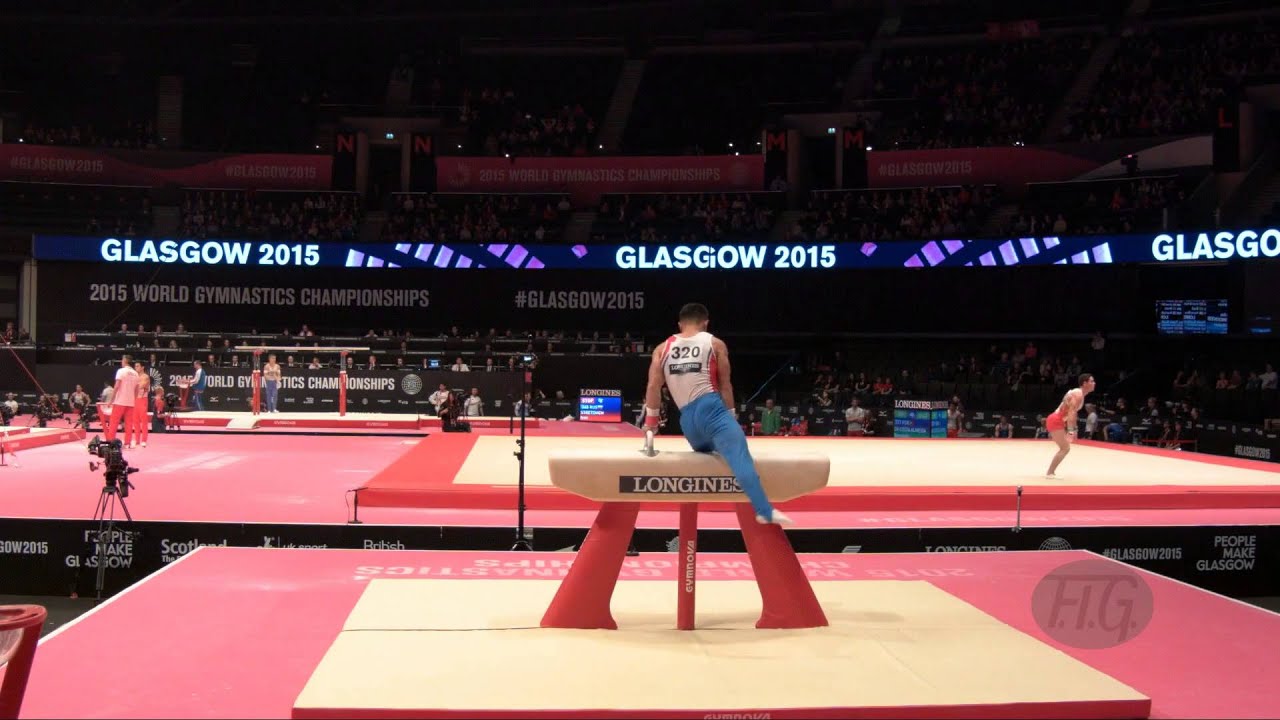 RI Se Gwang (PRK) - 2015 Artistic Worlds - Qualifications Pommel Horse ...