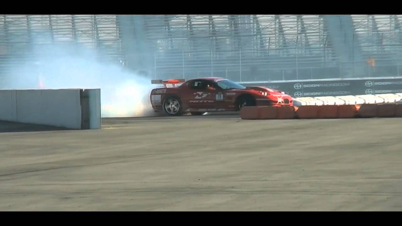 Supercharge C5 Corvette Drift and Crash - YouTube