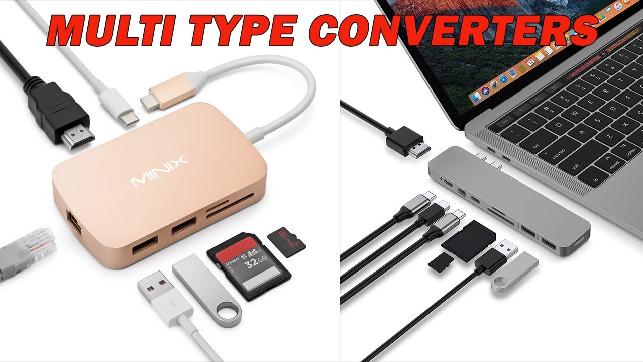 Most Usefull Multi Type Converters! Use Everything from Port - YouTube