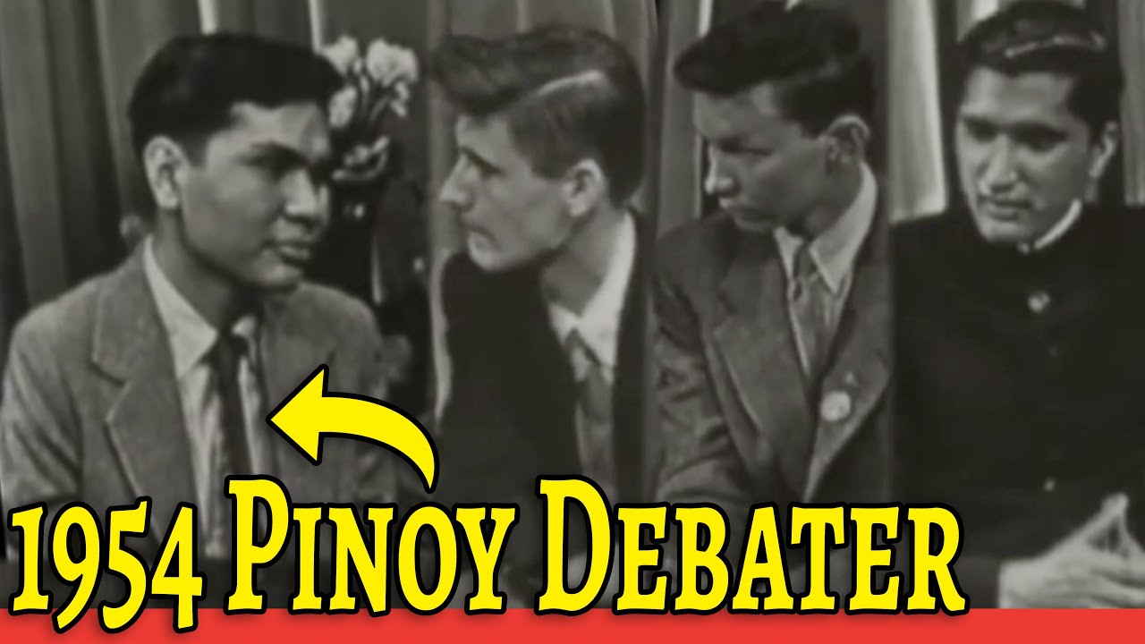 1954 Johnny Antillon FULL Debate Reaction "How to Solve Communism ...