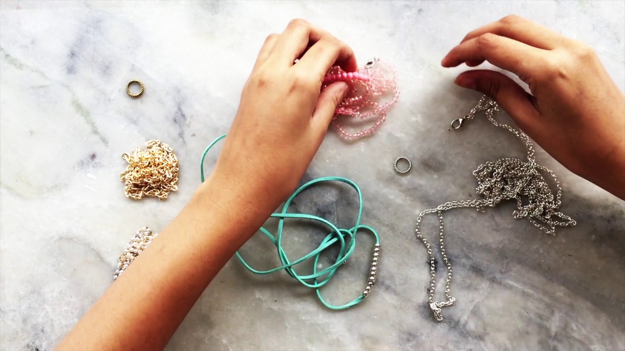 Interactive Jewellery - Necklace, TWO FOLD - YouTube