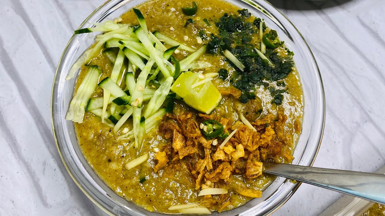 How to make Halim/Haleem recipe - YouTube