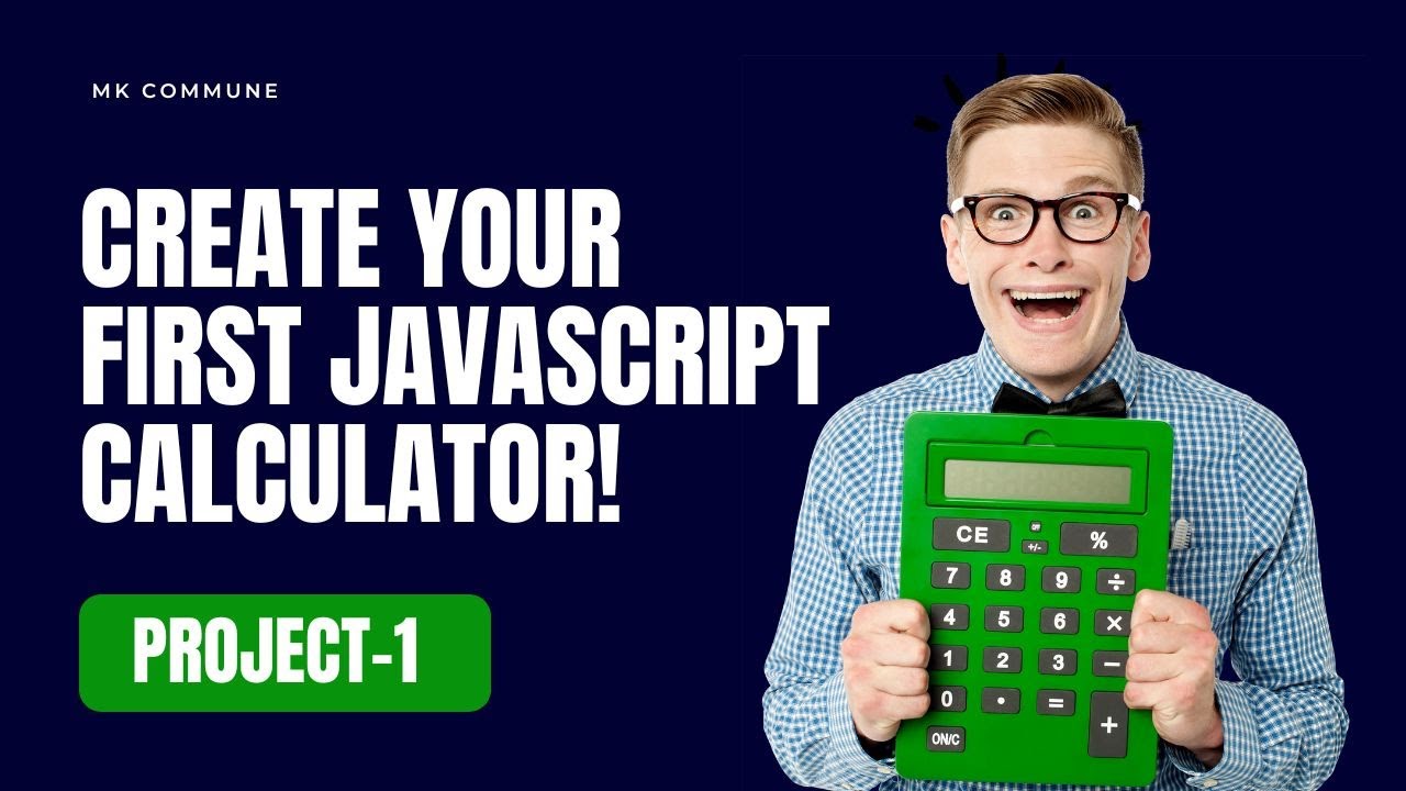 Build a Simple Calculator in HTML, CSS & JavaScript 🔥 | Perfect Starter ...