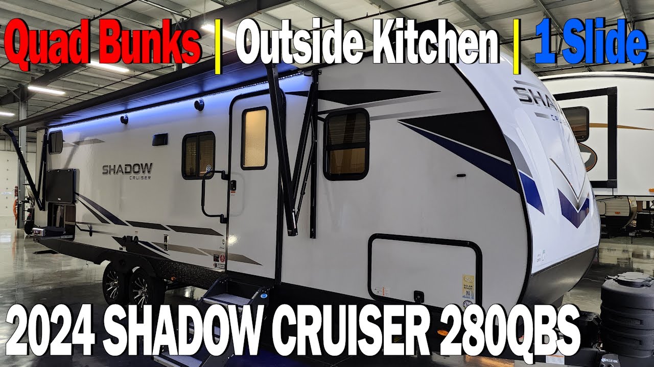Quad Bunk Trailer 2024 Shadow Cruiser 280QBS By Cruiser RV at Couchs RV ...