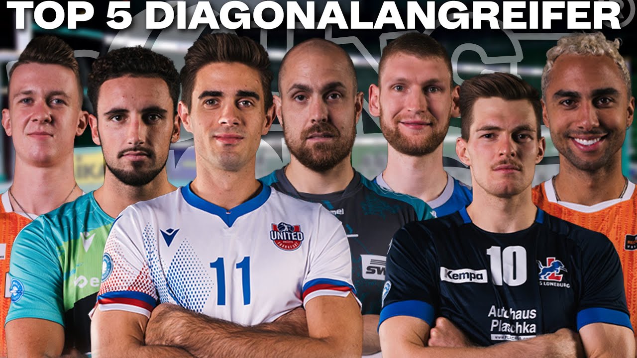 Die TOP 5 DIAGONALANGREIFER der Volleyball Bundesliga! - YouTube