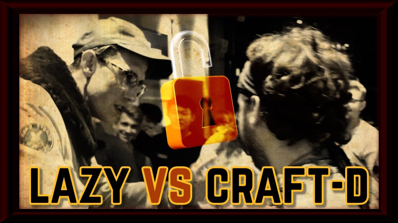 From The Vault 🔓 Lazy Vs Craft-D | Don't Flop Rap Battle - YouTube