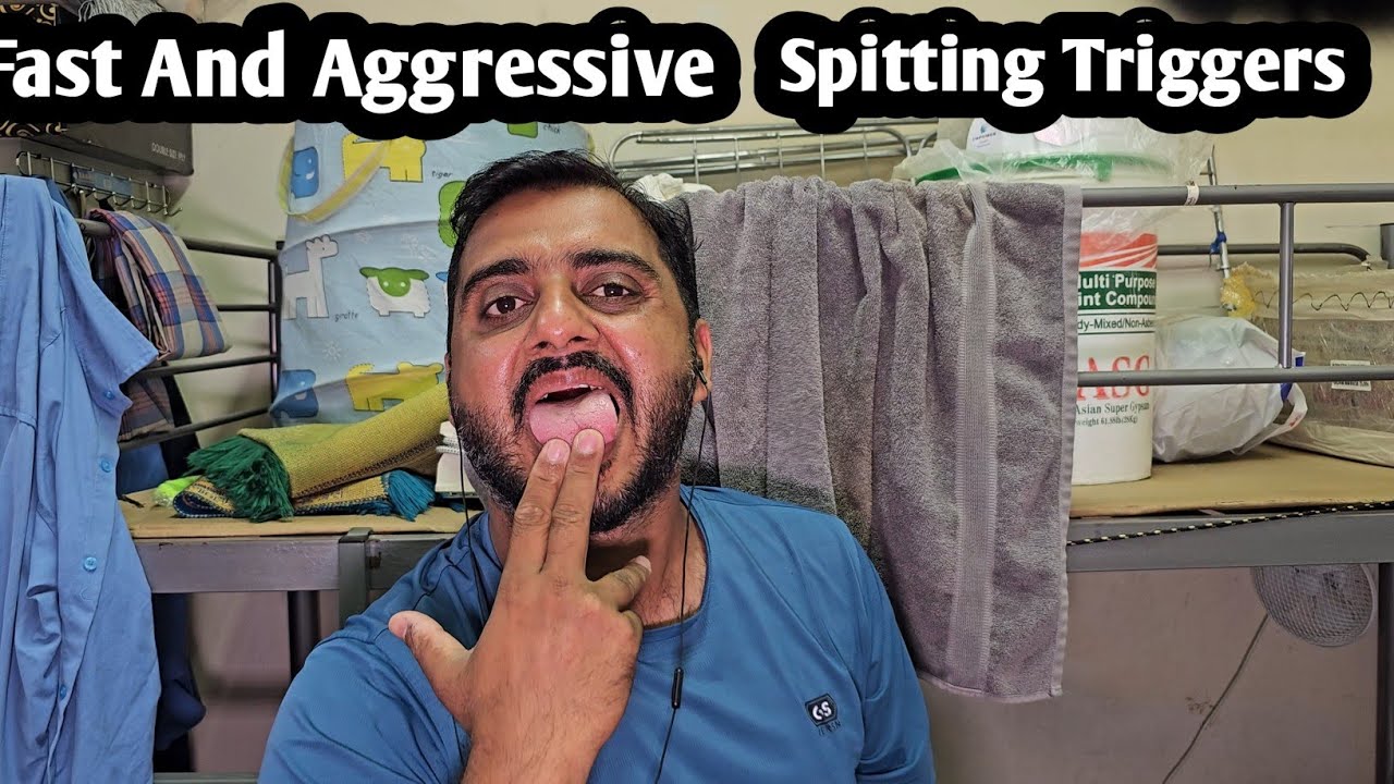 Nonstop Spitting Triggers ASMR | Fast & Ferocious Tingles - YouTube