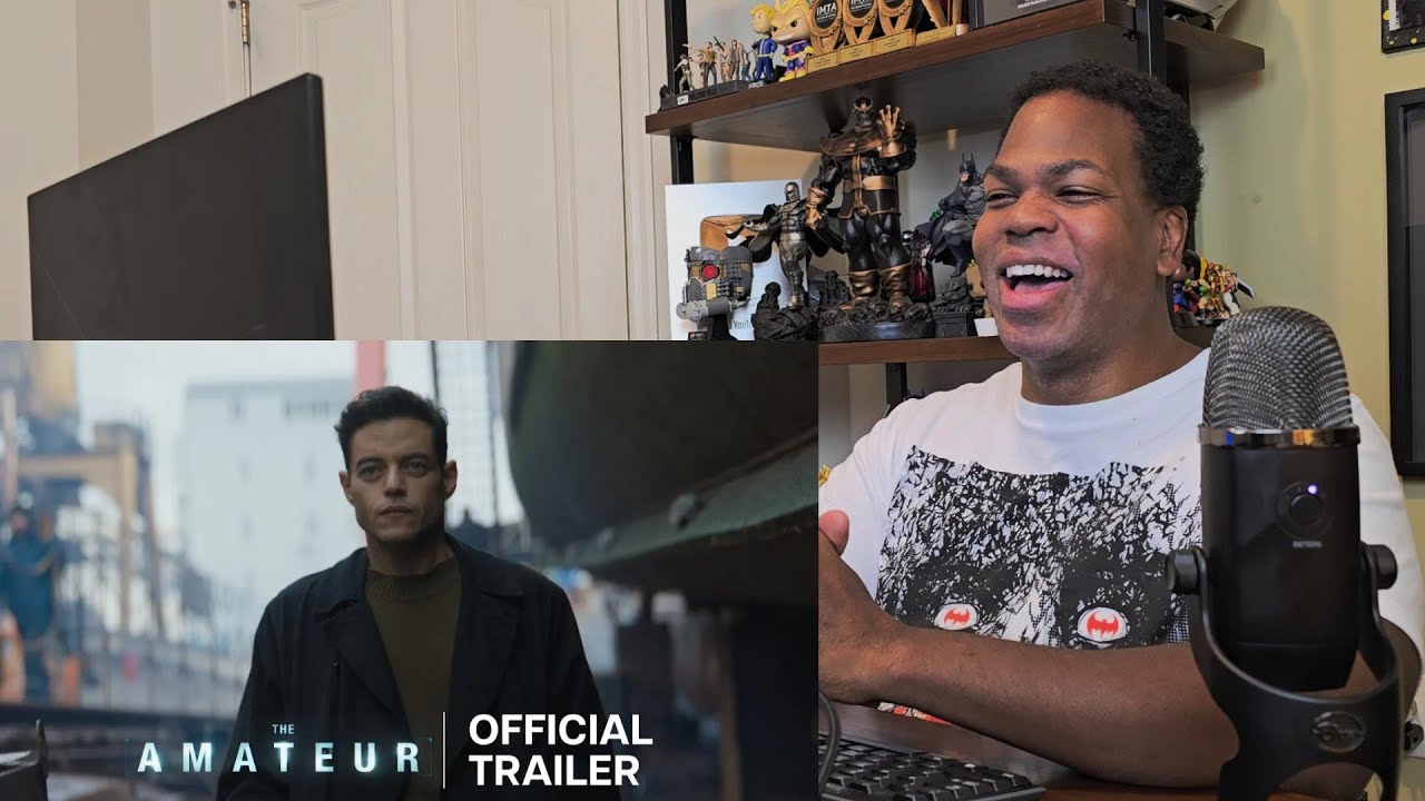 The Amateur Official Trailer Reaction Youtube