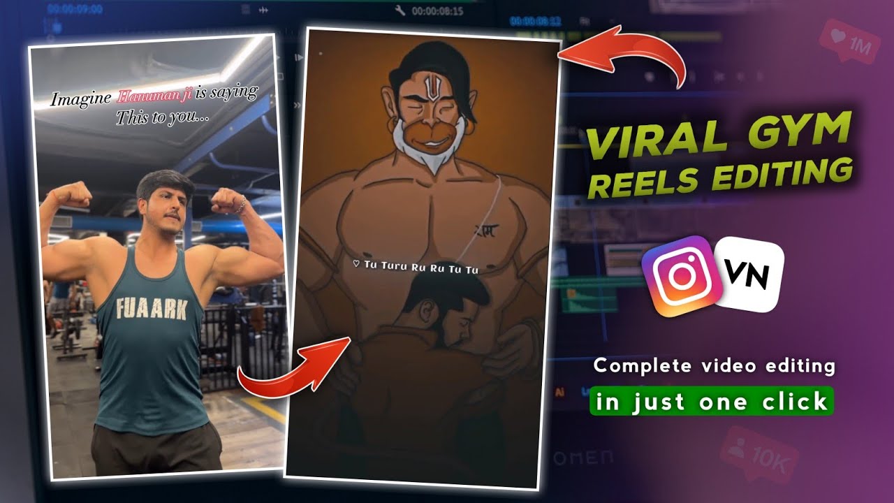 Instagram Gym Reels Editing Video || Instagram Reels Editing || Mandy ...