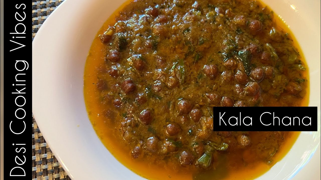Black Chana Curry | No Tip /Trick Super Easy & Delicious Kale Chole ...