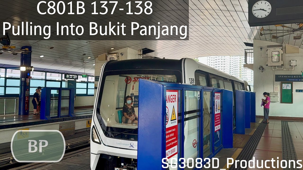 [SMRT][Service A Pull-In] ALS C801B [137-138] - Pulling Into BP6 Bukit ...