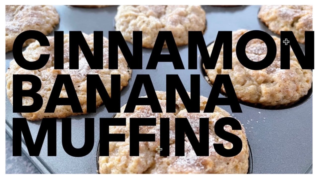 Cinnamon Banana Muffins Recipe - YouTube