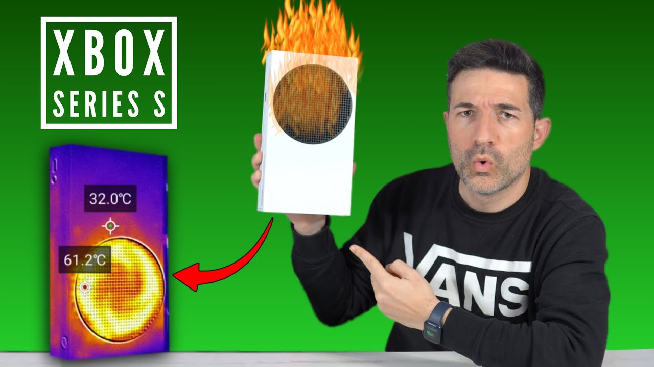 XBOX SERIES S | ANALISIS DE TEMPERATURA🔥y PRUEBAS para SABER como ...