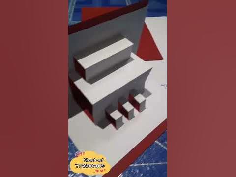 How to make 3D Card/DIY Card making - YouTube