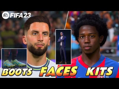 FIFA 23 | ALL NEW FACES - KITS - MANAGER - BOOTS | TITLE UPDATE #12 ...