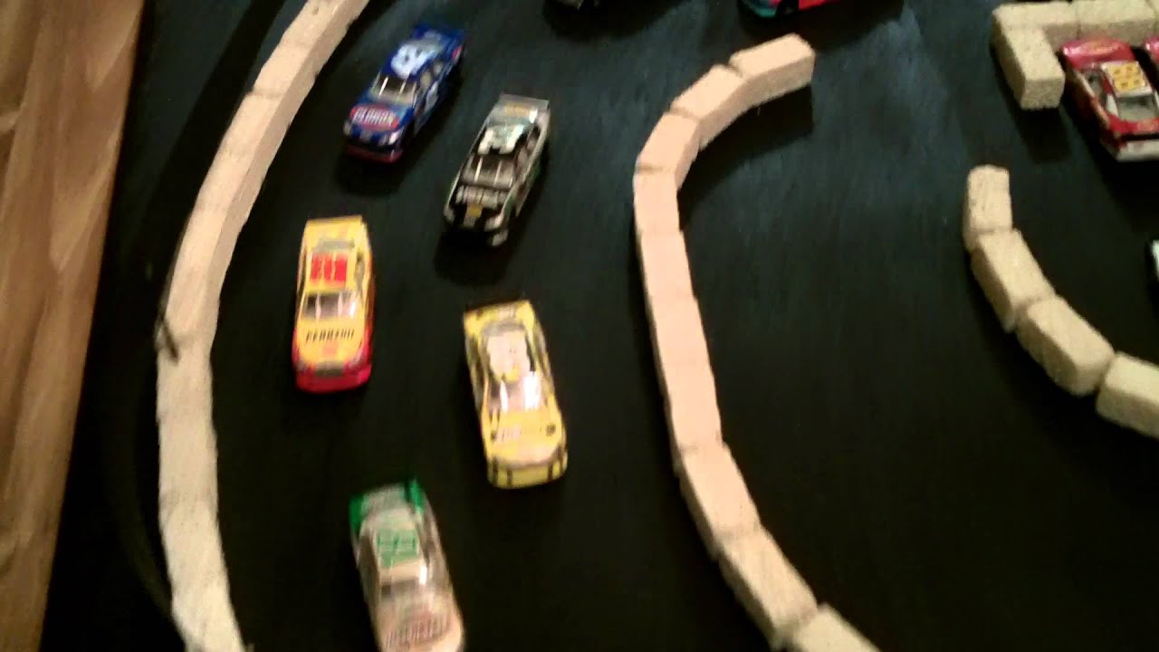 Custom Nascar Track - YouTube