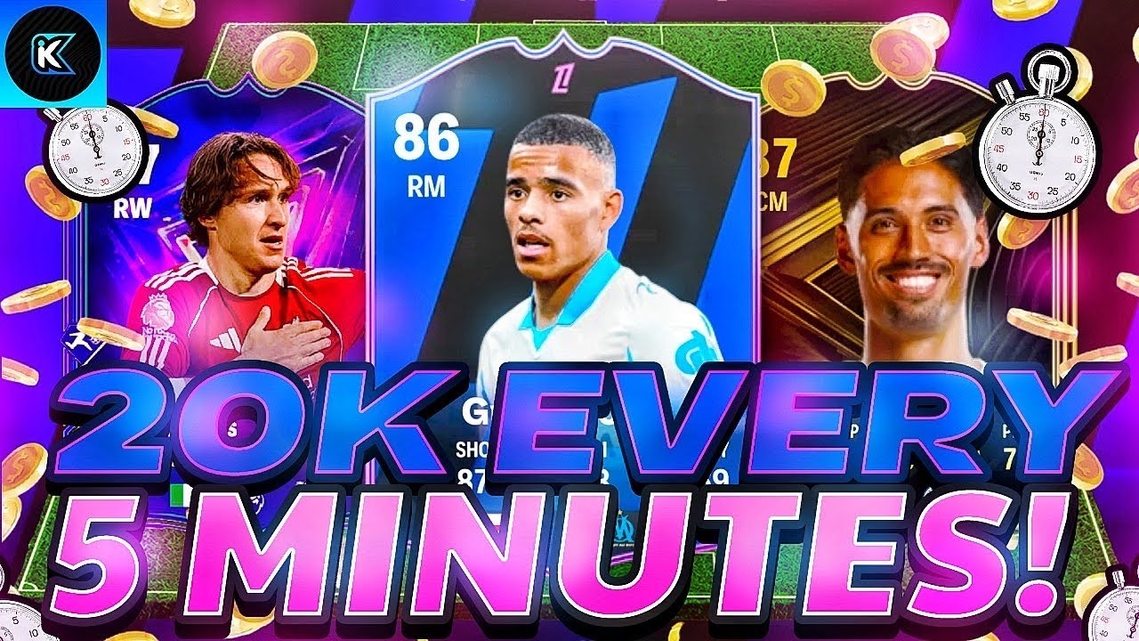 How To Make 20K Coins Every 5 Minutes in EAFC 26 - YouTube