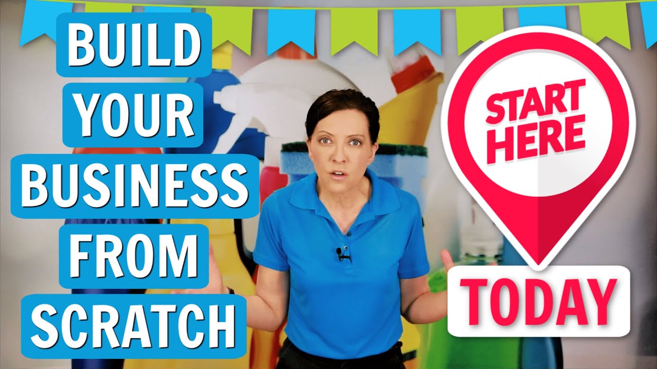 Where Do You Start to Build a Cleaning Business? - YouTube