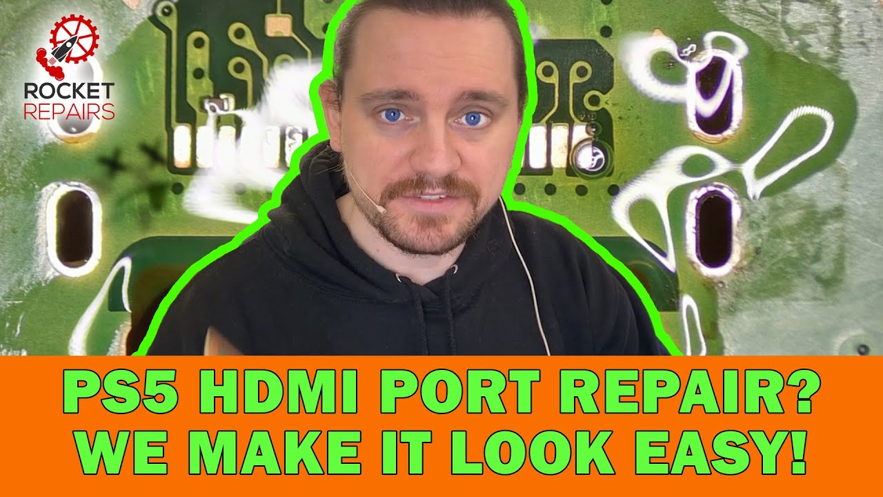 PS5 HDMI PORT REPAIR - We make it look easy! - YouTube