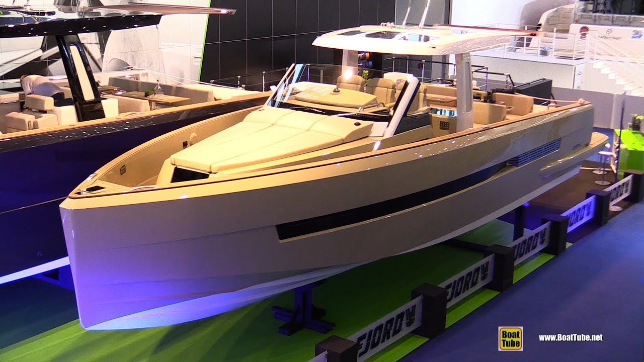 2018 Fjord 42 Open Yacht - Walkaround - 2018 Boot Dusseldorf Boat Show ...
