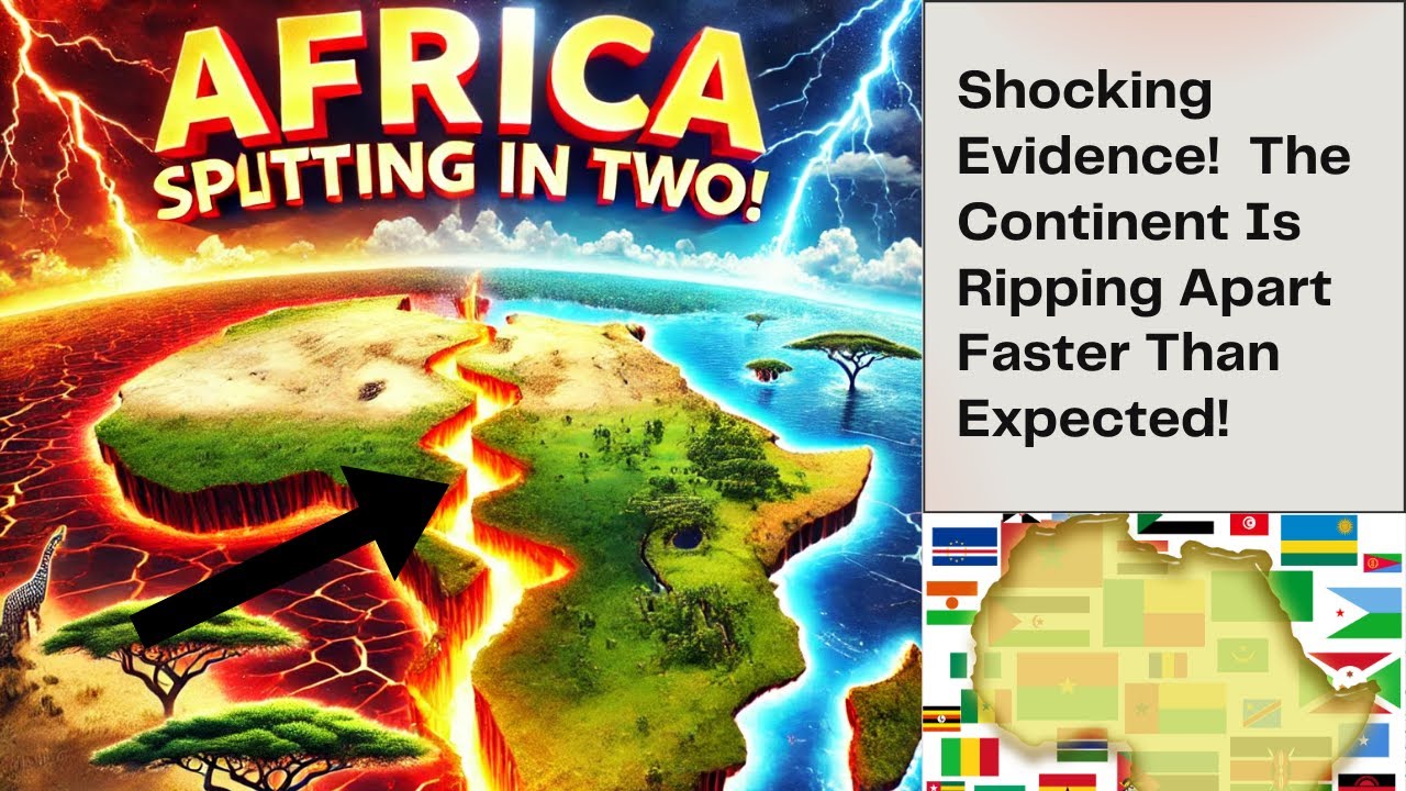 Africa Splitting in Two: The Start of a New Ocean - YouTube