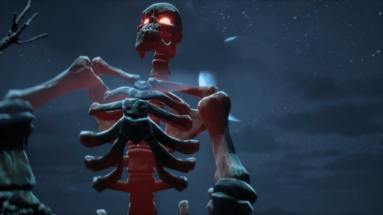 Skeleton Dance - Creep It Real Unreal Challenge - Epic Games - YouTube