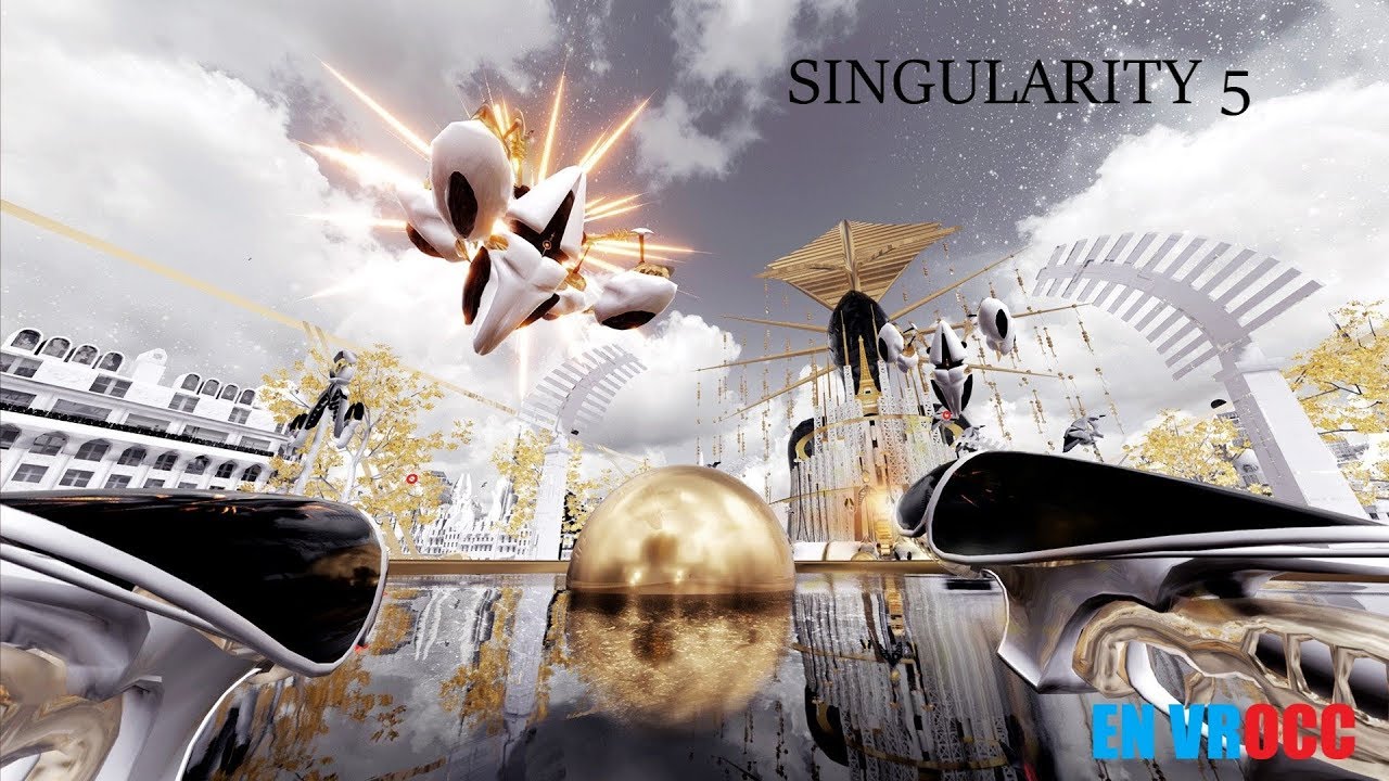 SINGULARITY 5 tres jolie jeux dommage que ce ne soit qu'un wave shooter de plus - YouTube