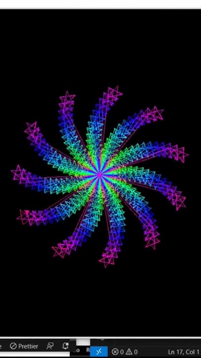 Beautiful Turtle Art in Python | Pydroid 3 Tutorial #shorts #python3 - YouTube