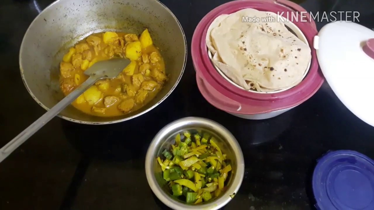 Indian Mom Night Time Dinner Routine 2017/Simple Recipe/Nutrela Aloo ...