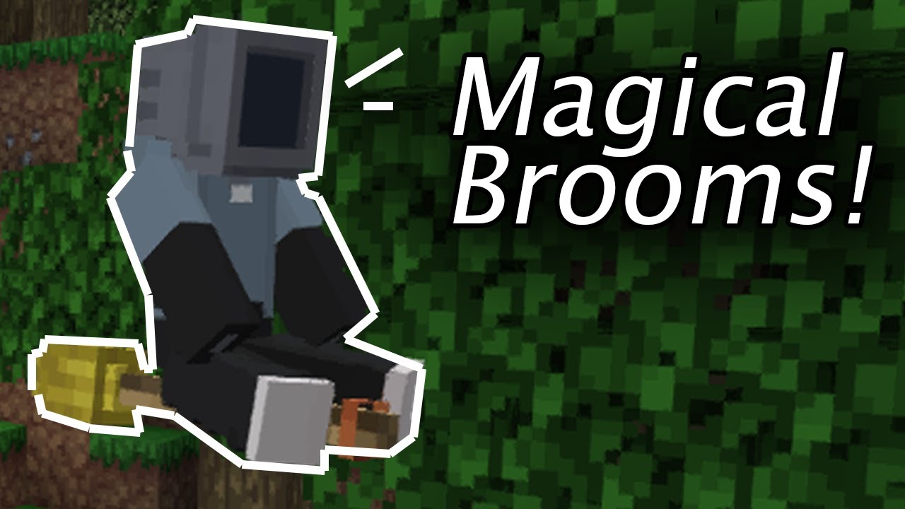 Magical Brooms! - Minecraft Mod Showcase / 1.16.5 - YouTube