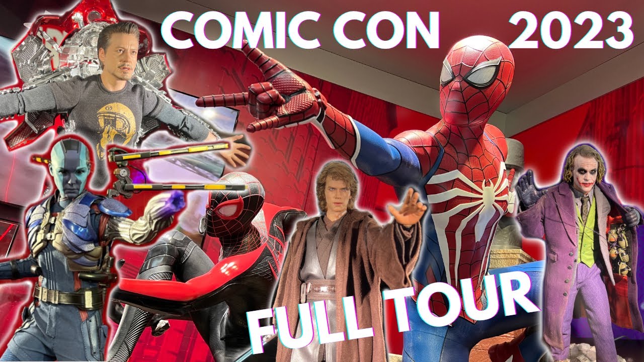 Hot Toys Comic Con 2023 Exhibition Area Artisan Joker, Anakin Skywalker ...