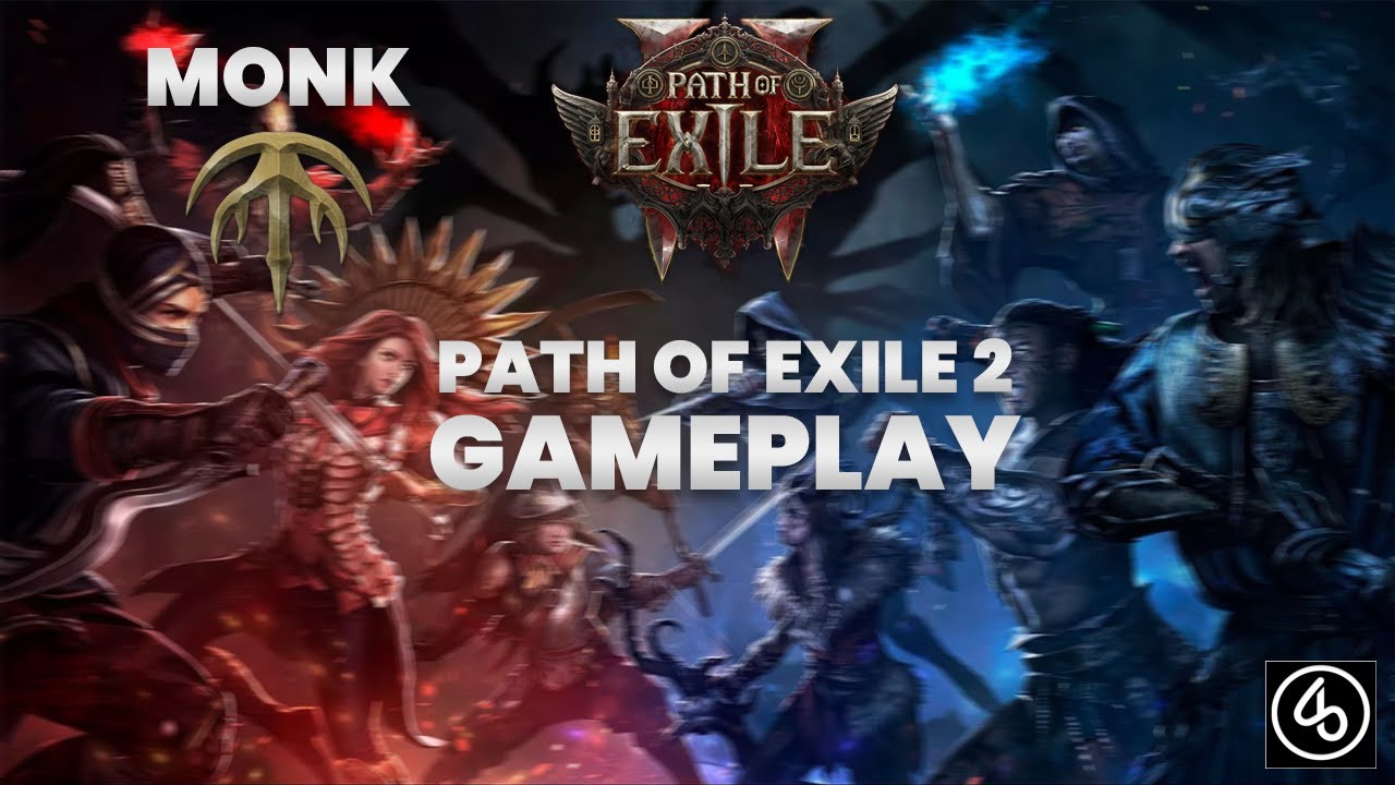 Brink Play's Path of Exile 2, Monk Gameplay - YouTube