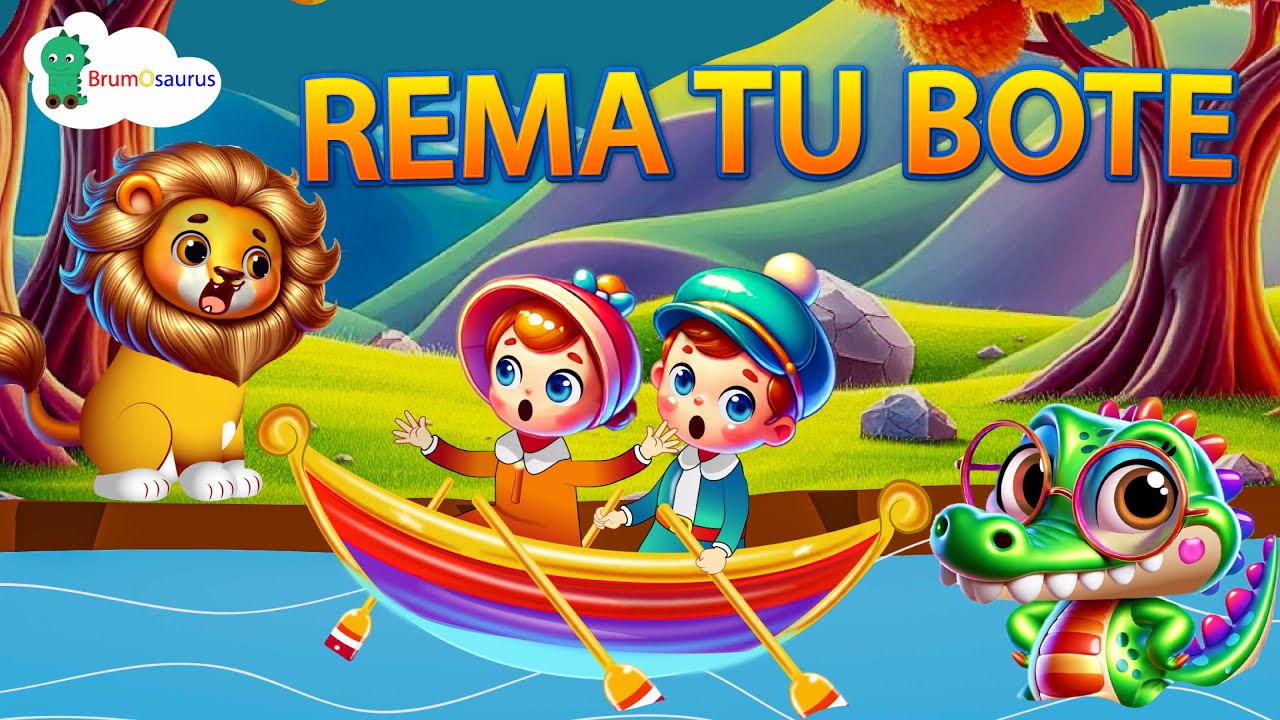 Rema tu bote (Row, Row, Row Your Boat in Spanish) - Canciones ...