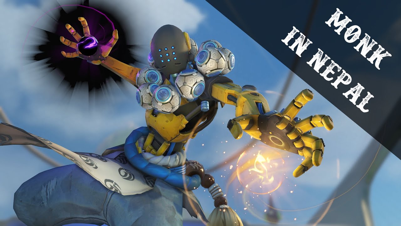 Overwatch: Monk in Nepal! - Zenyatta - YouTube