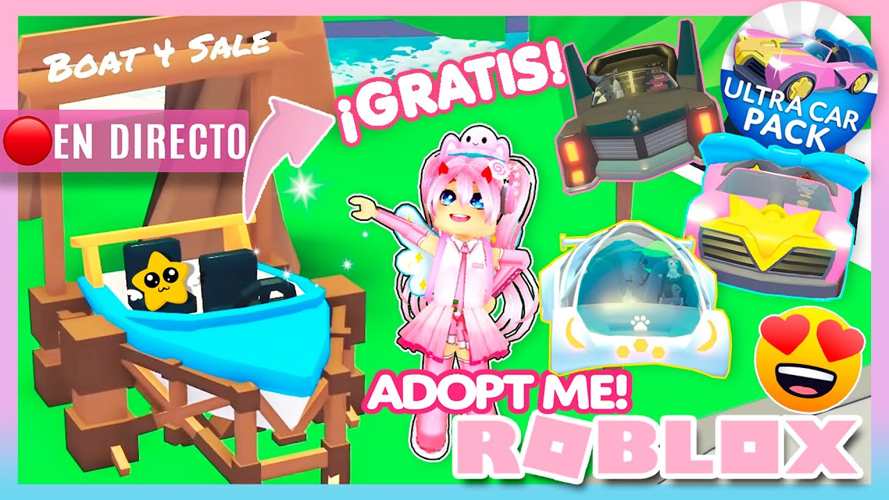 👑DIRECTO VIP👑 REGALANDO *NUEVOS* ULTRA CARS ¡OBTENLOS GRATIS! en ADOPT ...