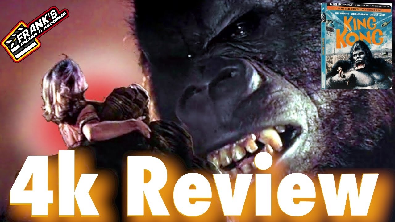 King Kong (1976) 4k Review | Paramount | Fantastic Practical Effects ...