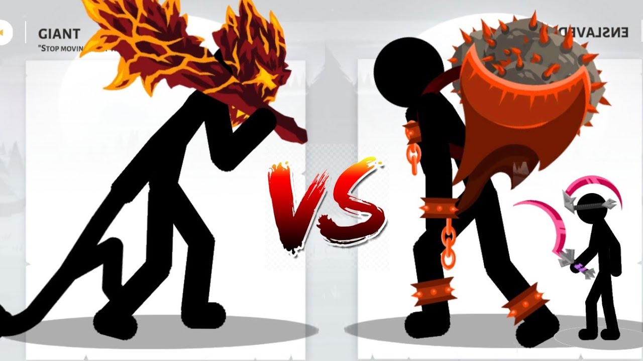 Giant team VS Enslaved Giant team|Stick war Saga. - YouTube