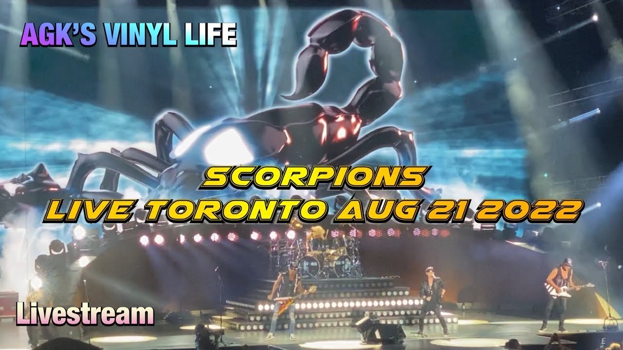 AGK at ‘Scorpions’ Live In Concert, Toronto, Aug 21 2022 - YouTube