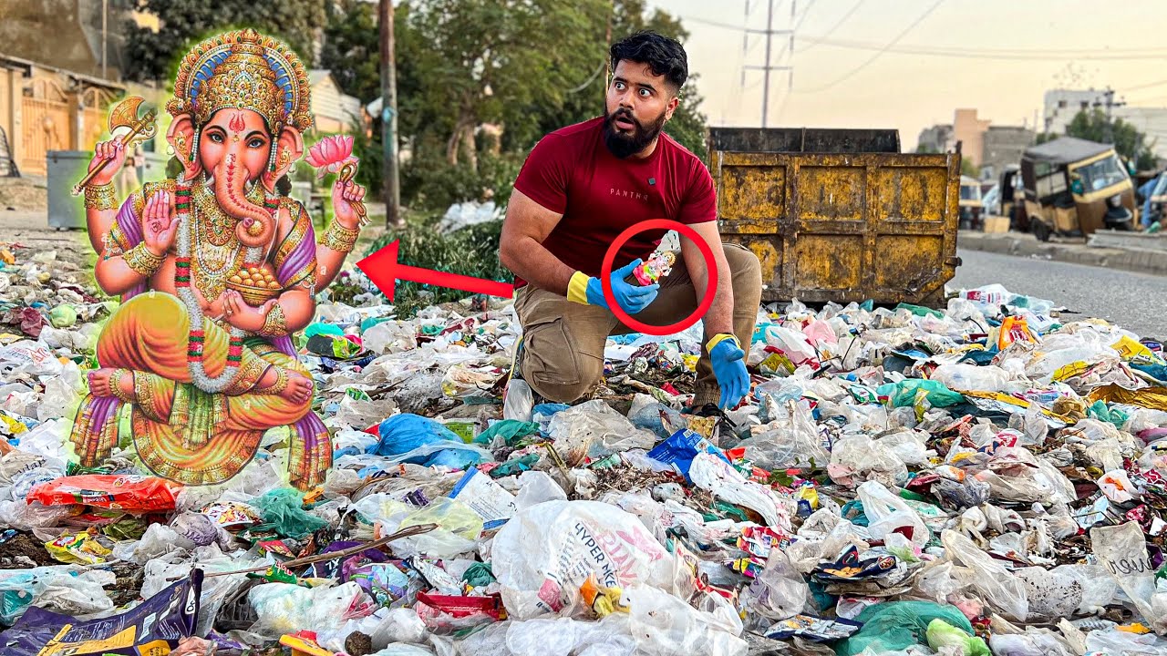 I FOUND GANESH MURTI IN GARBAGE ! 😱 GONE WRONG - YouTube