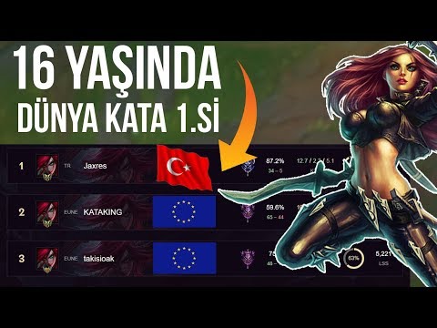 16 YAŞINDA DÜNYA KATA 1.si İLK 10 MAÇTA HANGİ LİGE YERLEŞTİ? Nefes Kesen Maçlar! | lol pit