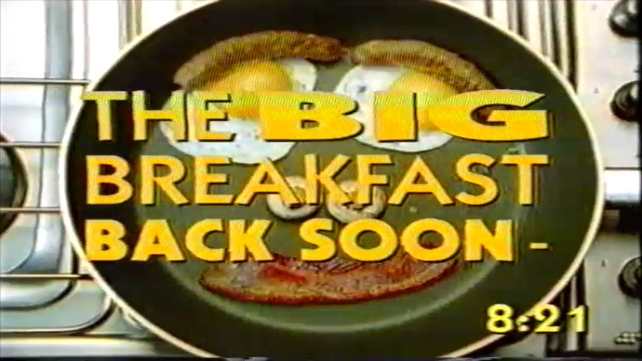 Big breakfast show on channel 4 with Kieth Chegwin in Saltburn by the ...