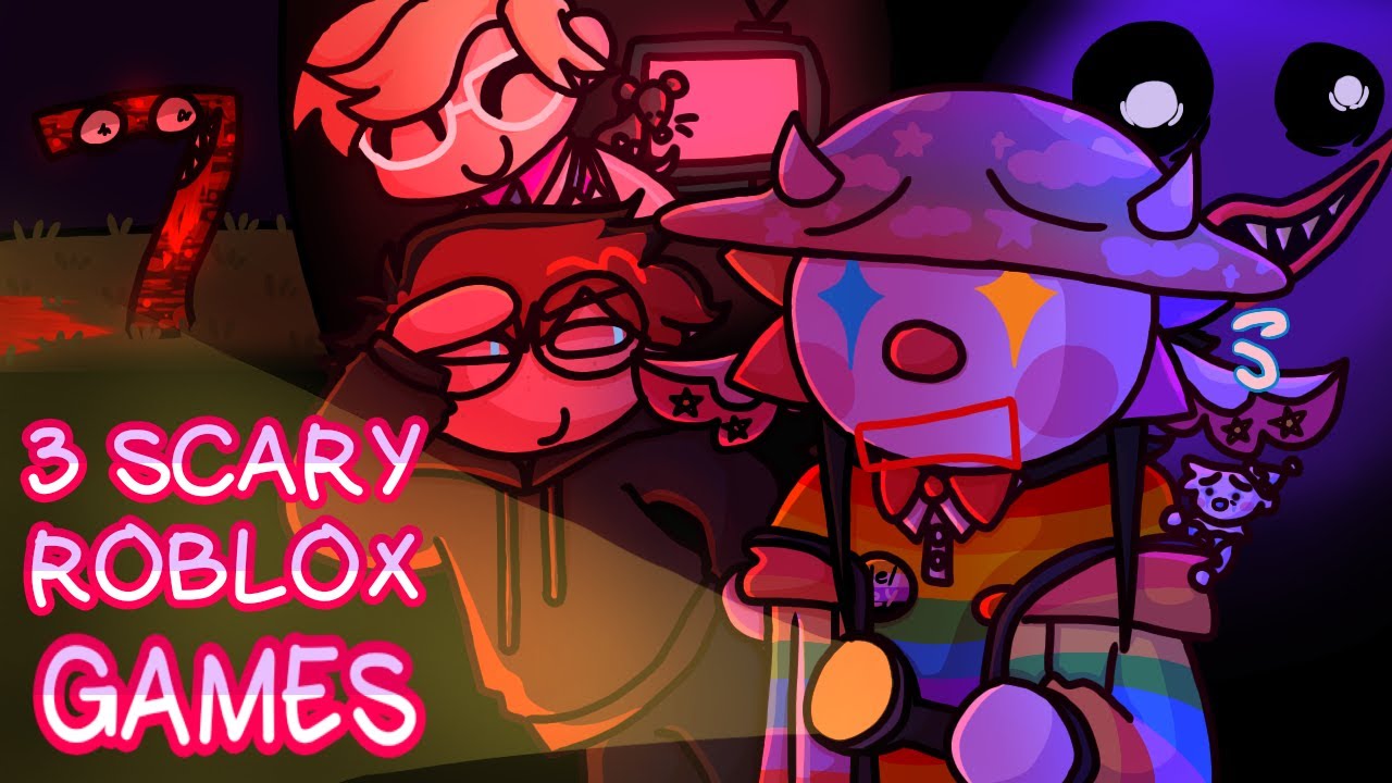 3 Scary Roblox Games with @kylie_brooke ! - YouTube