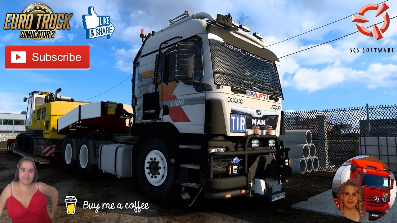 Euro Truck Simulator 2 (1.47) MAN TGS Euro 5 Reworked Spec v3 by Ben ...