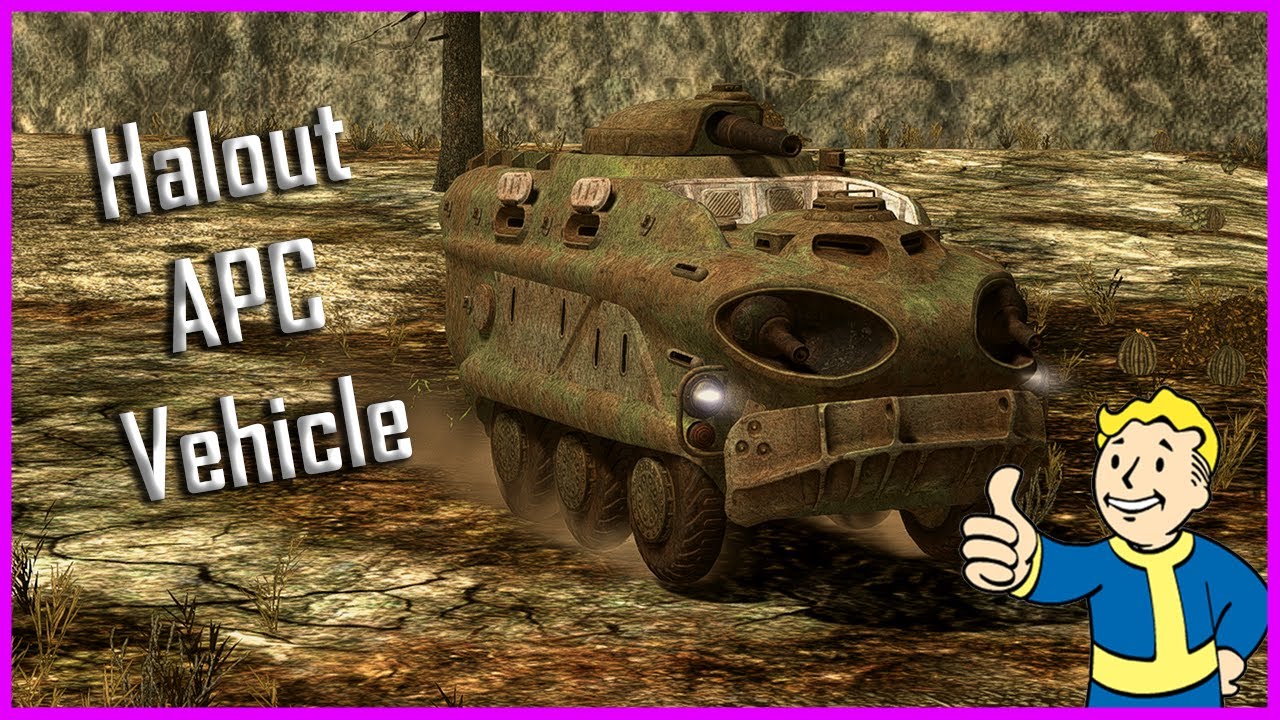 I added the Fallout 4 APC into Halo! - YouTube