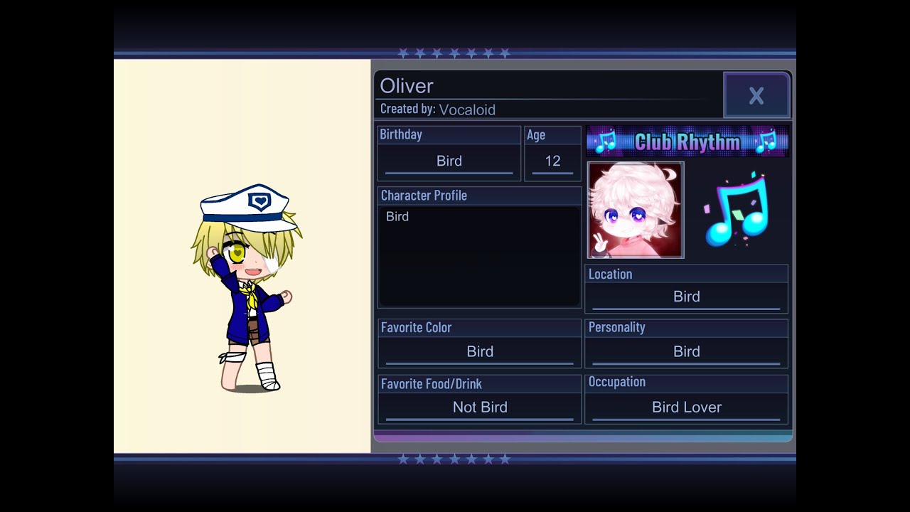 Character Designs (Oliver, Rin & Len Kagamine) Vocaloid to Gacha Club ...
